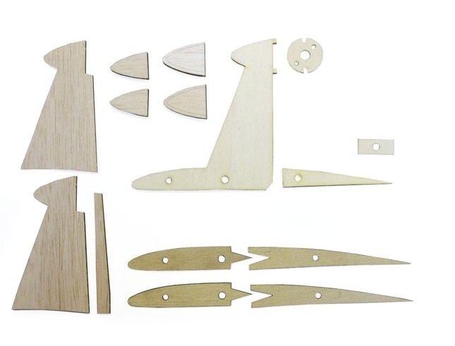 Graupner Wood parts Pylon engine mount Amigo V 9541.22D, Model Shop Leeds